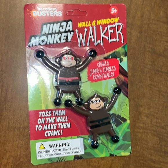 boredom busters | Toys | Boredom Busters Ninja Monkey Window Wall ...